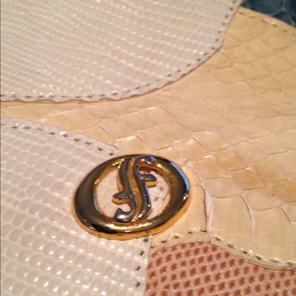 carlo fiore | Bags | Carlo Fiore Of Italy Snake And Leather Purse | Poshmark